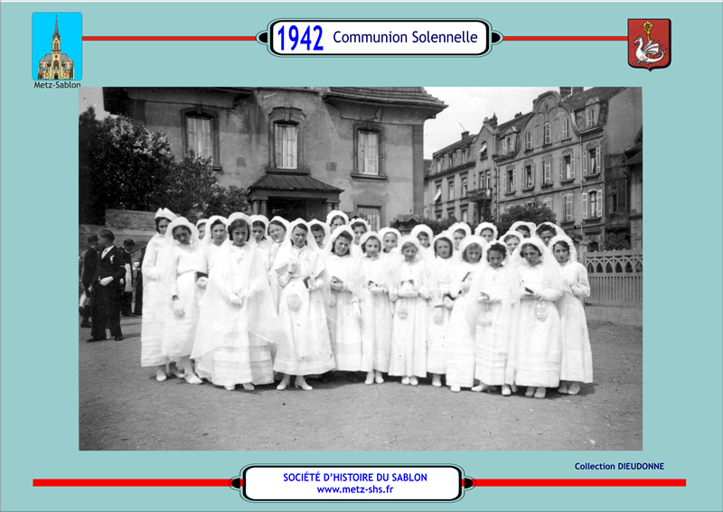 Filles communion solennelle