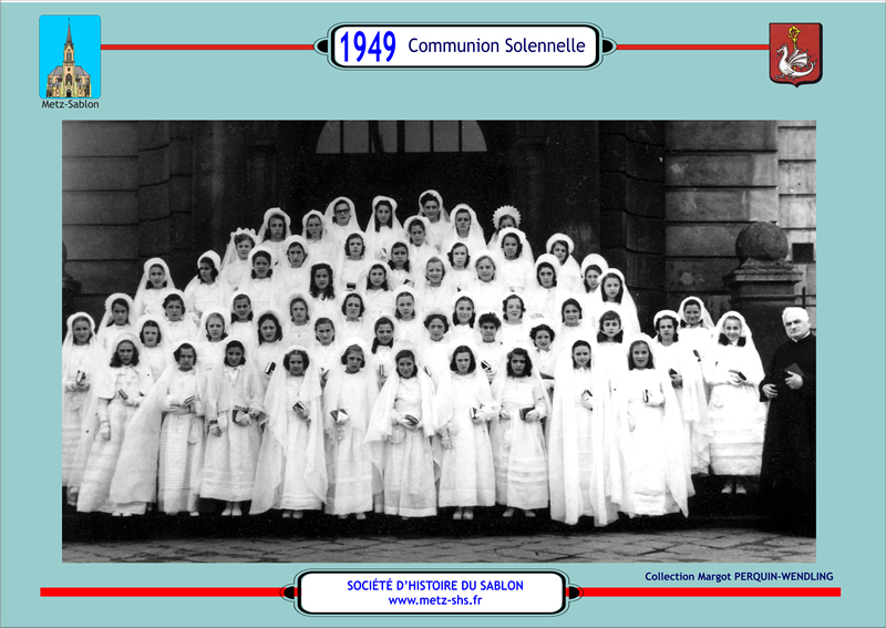 Filles communion solennelle