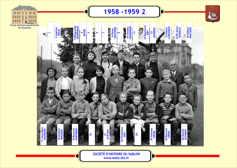 Le Graouilly Protestant 1958 - 1959